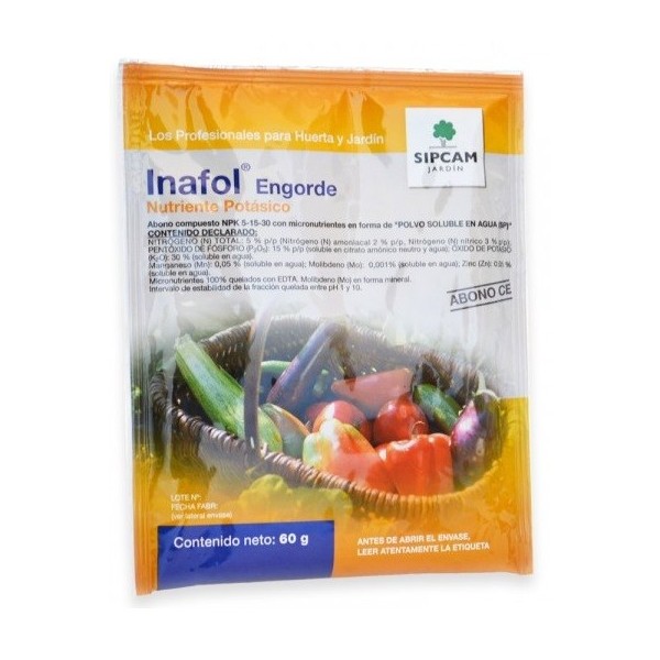 INAFOL ENGORDE - Procampo productos fitosanitarios, semillas y...